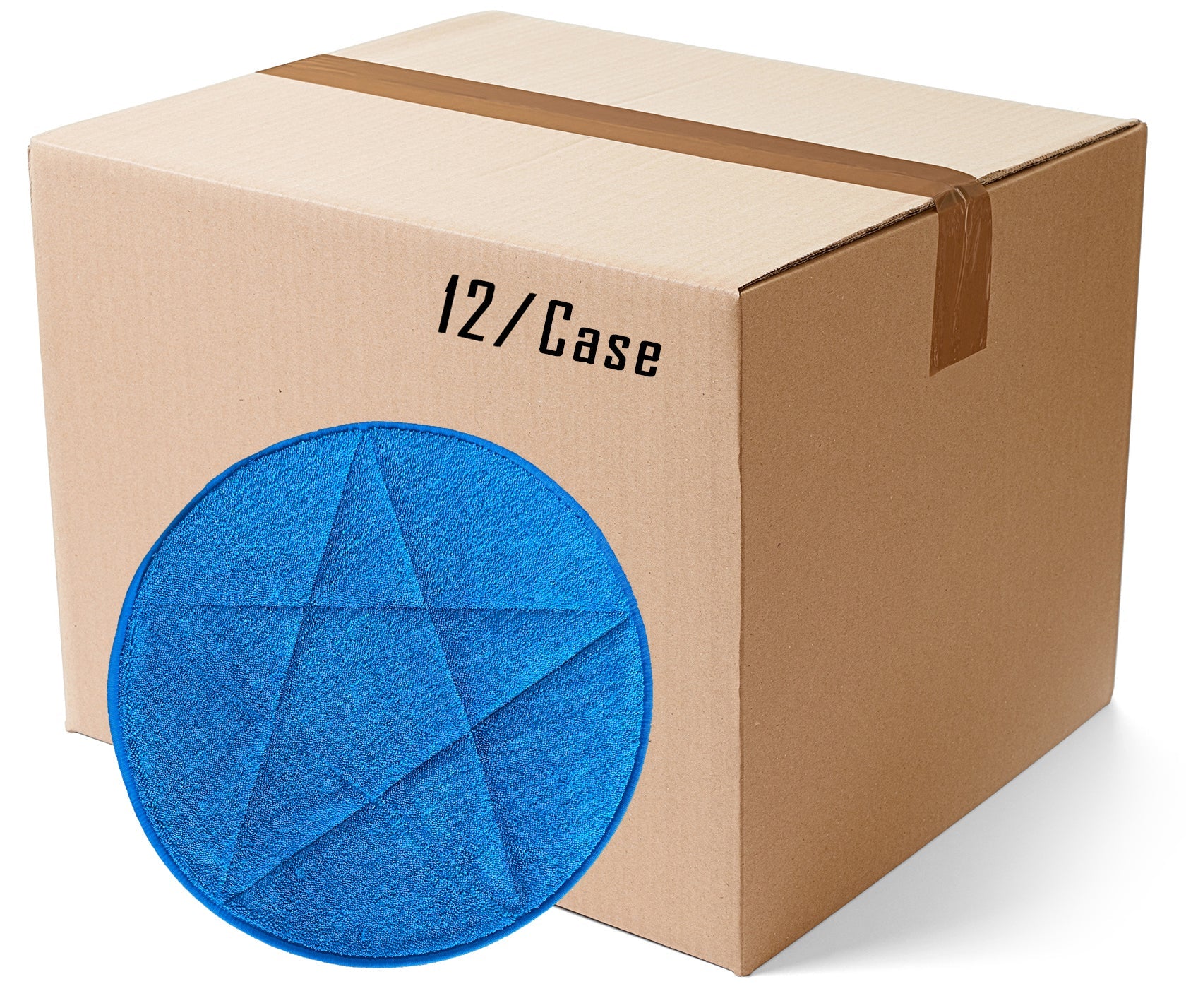 Microfiber Carpet Bonnet | Blue | DMSI