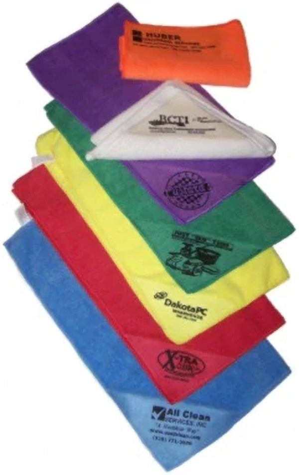 Custom Branded Microfiber Cloths | Add your logo – Direct Mop Sales, Inc.