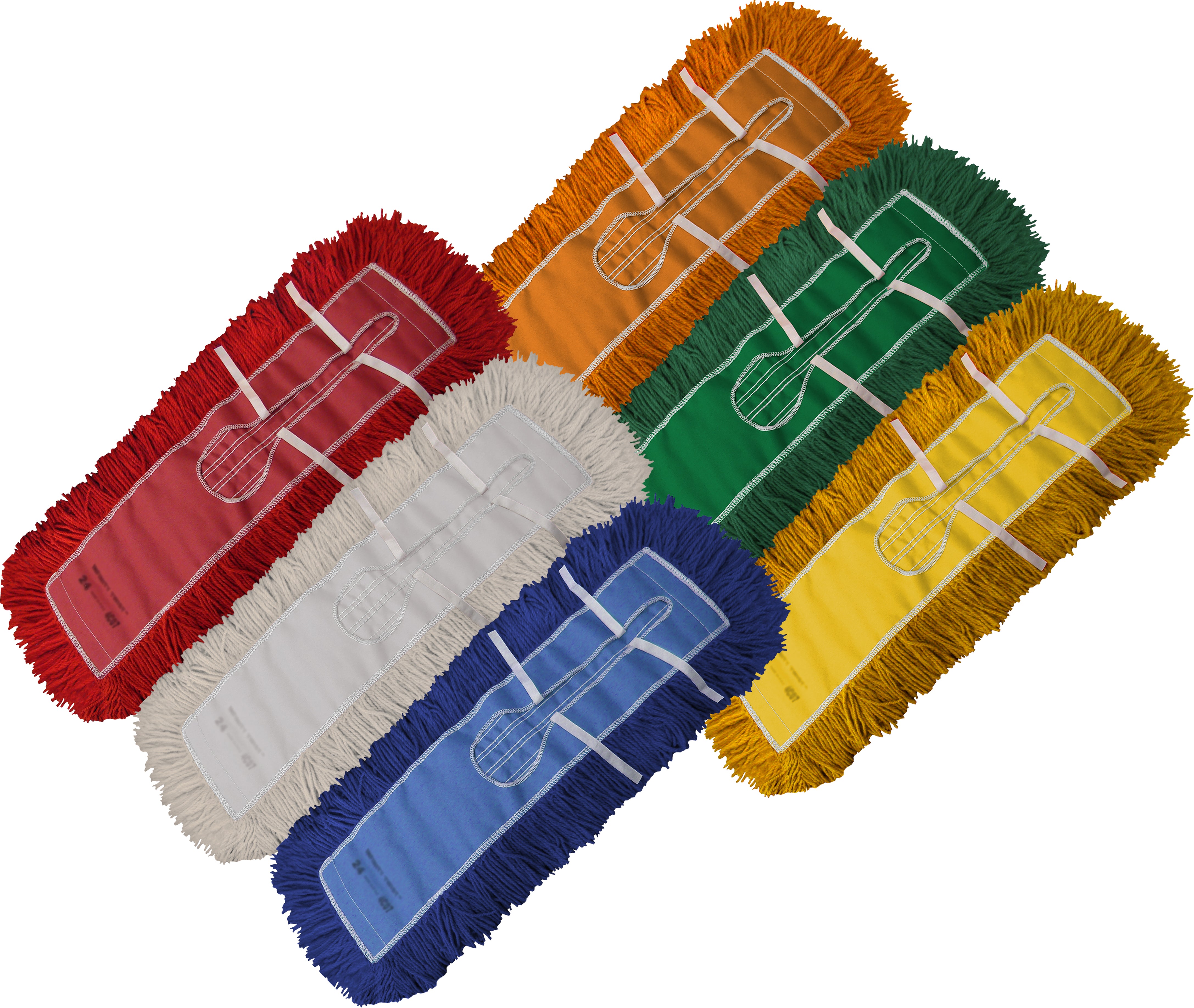 Industrial Dust Mop - Twisted Closed-Loop, Launderable, Durable ...