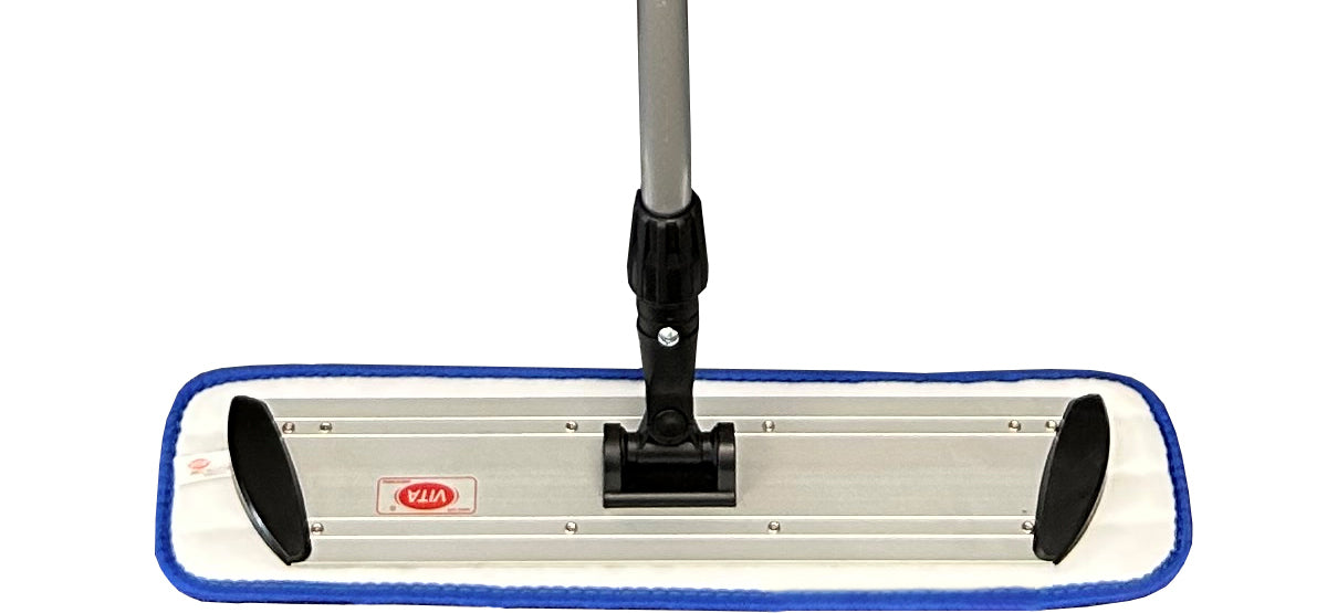 Microfiber Flat Mop System Kit | Complete Professional Cleaning ...