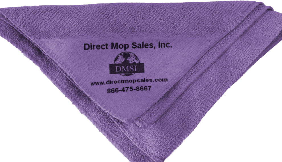 Custom Branded Microfiber Cloths | Add your logo – Direct Mop Sales, Inc.