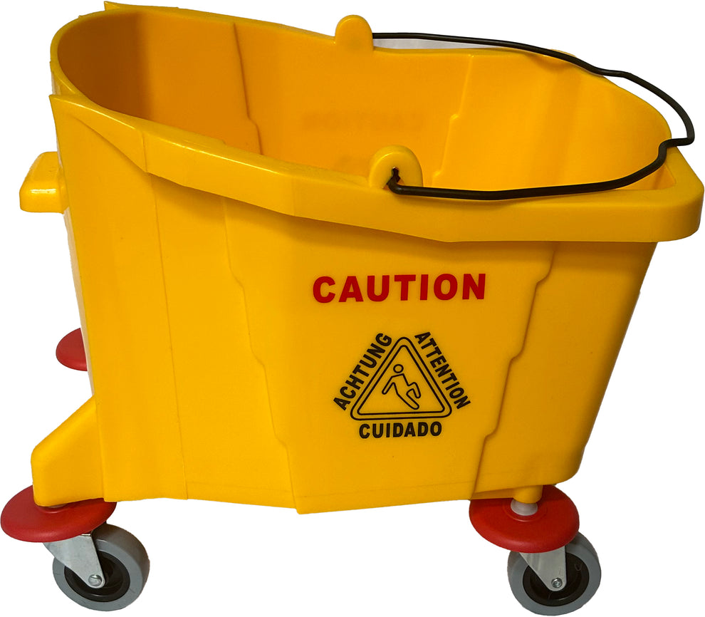 Mop Buckets: Maximum Strength & 32 Quart Capacity – Direct Mop Sales, Inc.