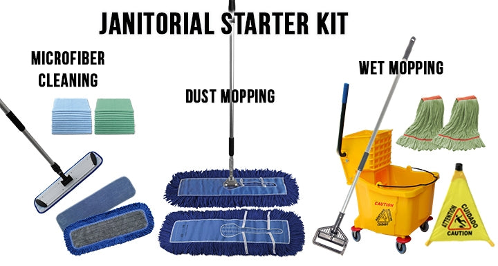 Janitorial supply kit | Commercial cleaning kits – Direct Mop Sales, Inc.